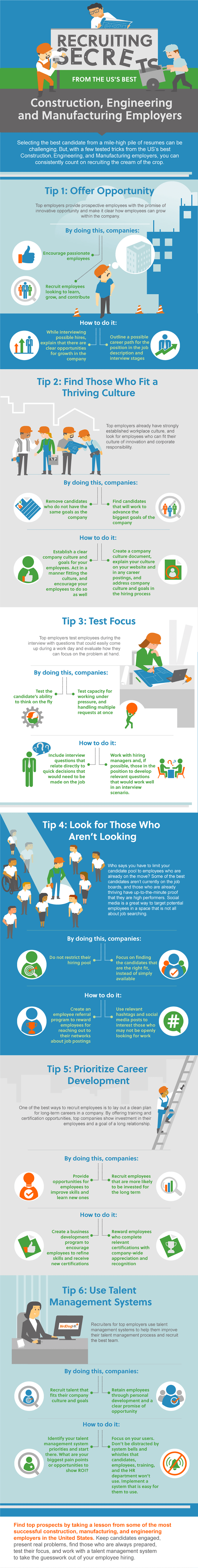 The Experts’ Recruiting Secrets - Infographic