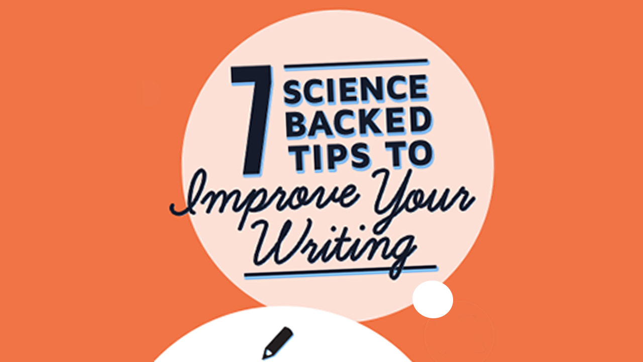 Enhance Your Writing Skills Using 7 Scientific Tactics - Infographic