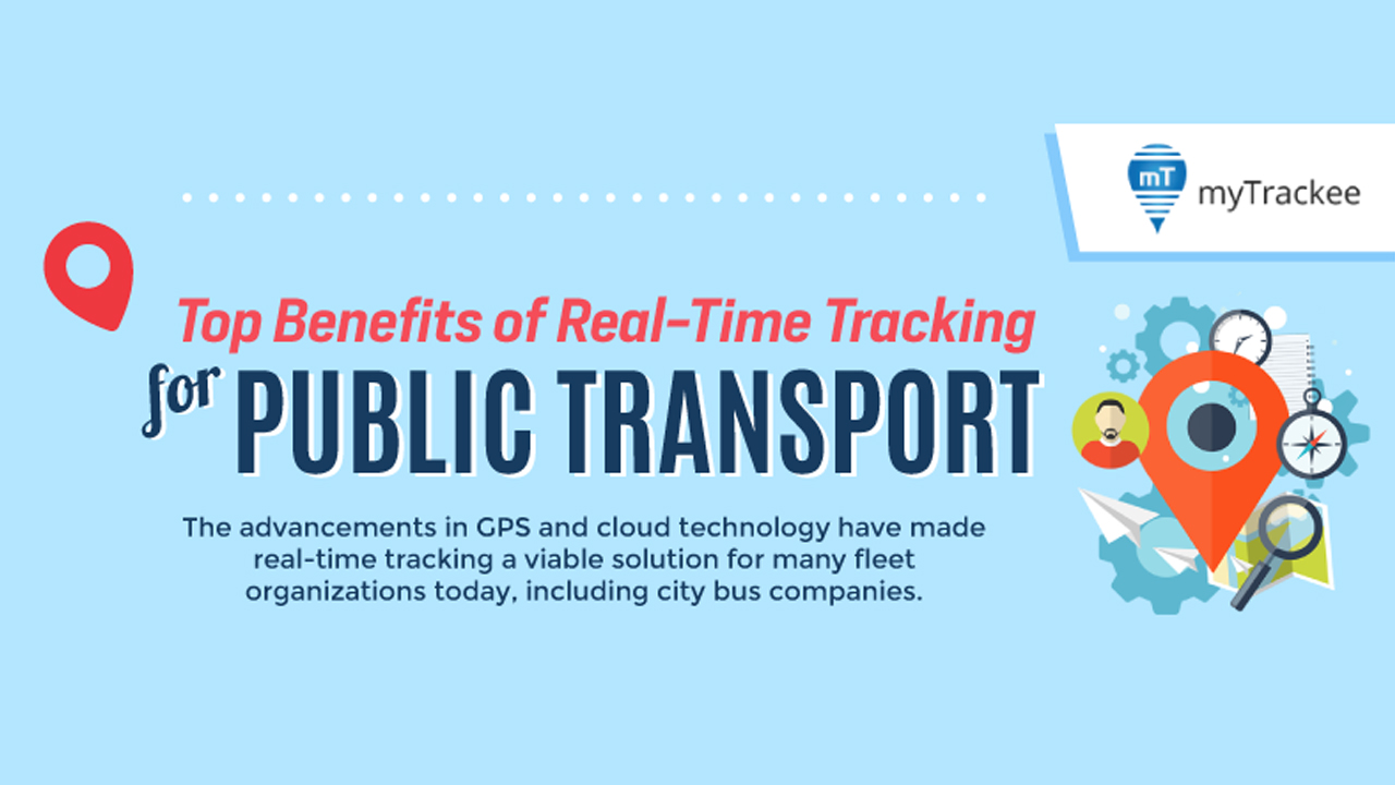 Real-Time Tracking of Public Transport: 4 Big Benefits - Infographic