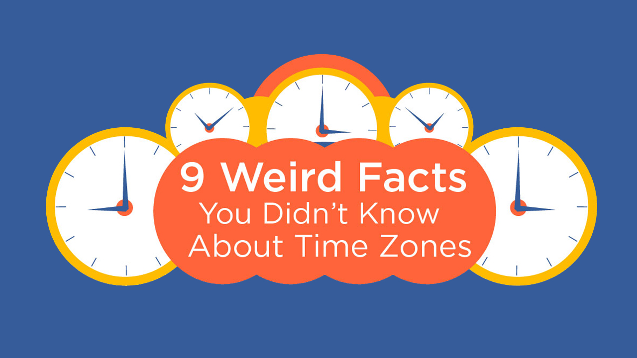 Weird And Whacko Facts About International Time Zones Infographic Weird And Whacko Facts About International Time Zones Infographic