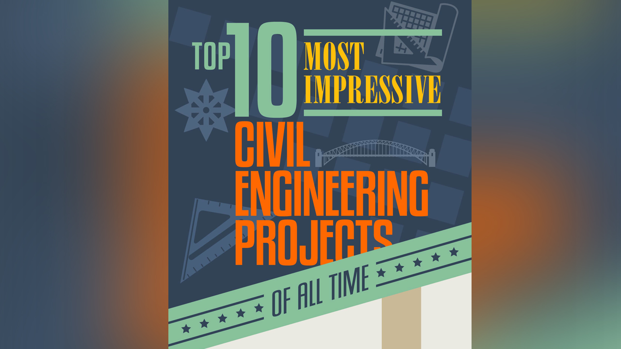 10 Civil Engineering Projects that Make You Go Wow! - Infographic