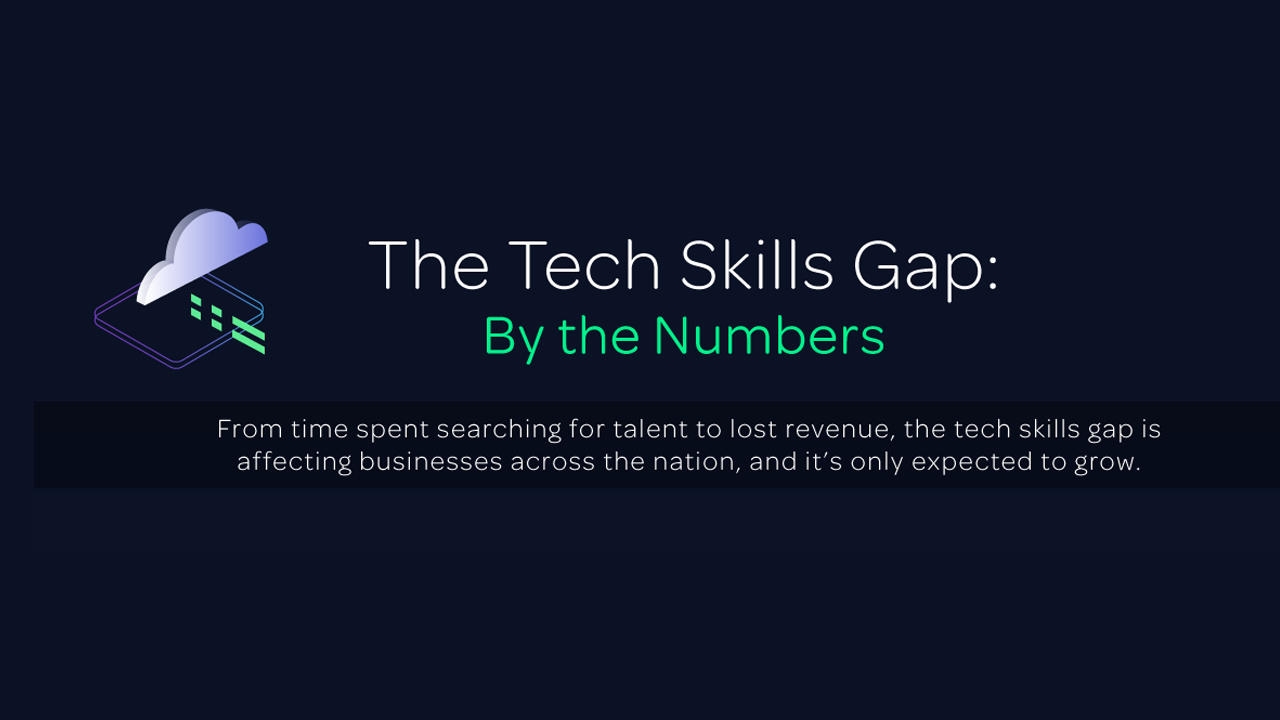 Understanding the Widening Tech Skills Gap - Infographic